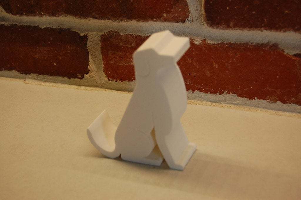 🐕 Dog Phone Stand・Free STL File for ・Cults